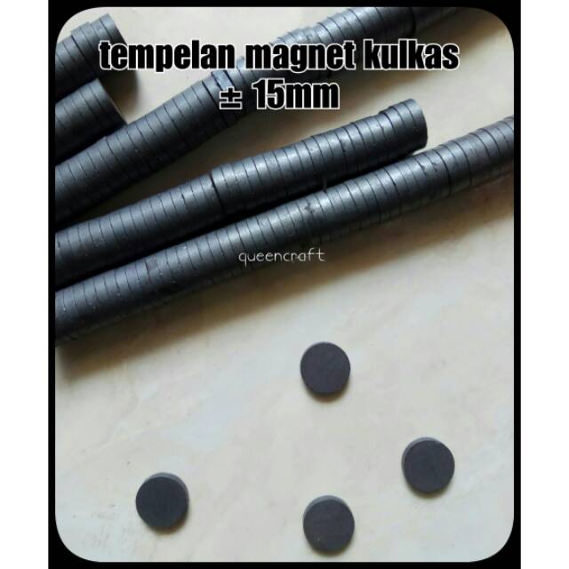 Jual (12pcs) Besi magnet kulkas ±15mm | Shopee Indonesia