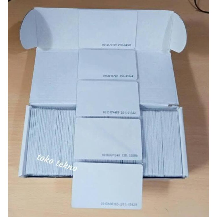 Jual Harga Turun Kartu Rfid/Proximity Card/ID Card. ( RFID 125Khz ...