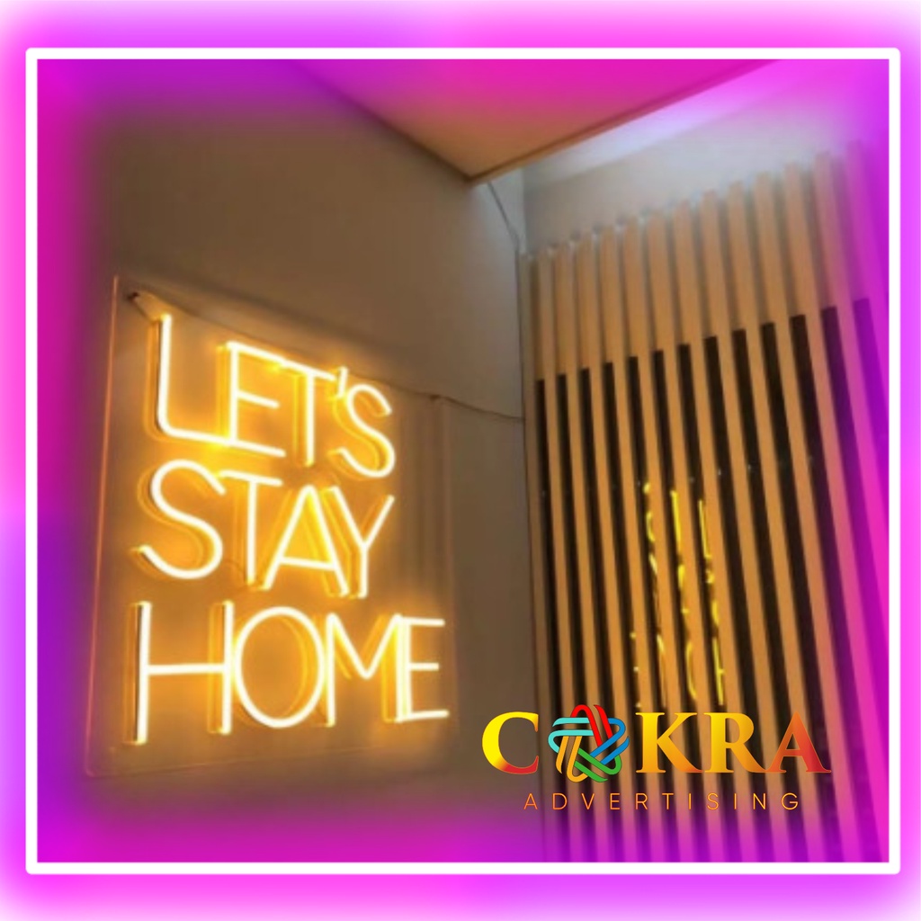 Jual Acrylic Custom LED Neon Flex - Signage | Hiasan Dinding | WALL ...