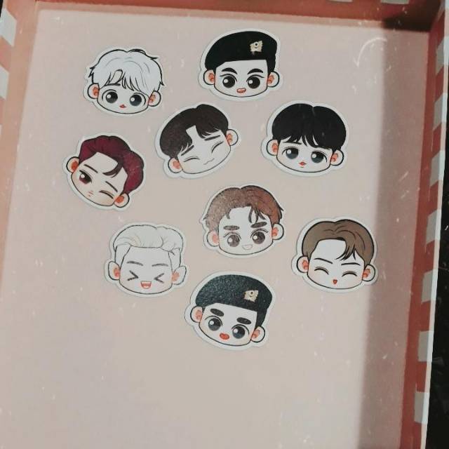 Jual EXO CHIBI STICKER SET | Shopee Indonesia