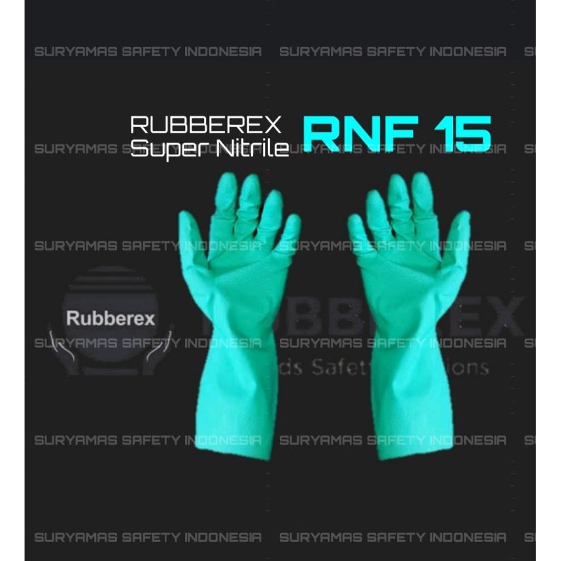 Jual SARUNG TANGAN NITRILE RNF15 RUBBEREX ORIGINAL MALAYSIA | Shopee ...
