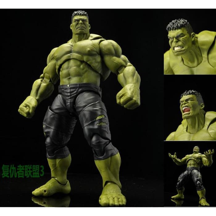 Jual SHF HULK INFINITY WAR NEW VERSION PREMIUM QUALITY ACTION FIGURE ...