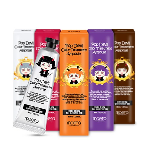 Jual Moeto - Pop Devil Hair Color Treatment | Shopee Indonesia