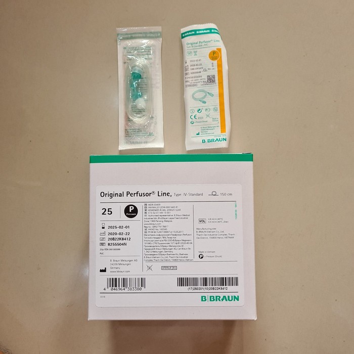 Jual Perfusor Tubing White 150cm / Original Perfusor Line 150cm ...