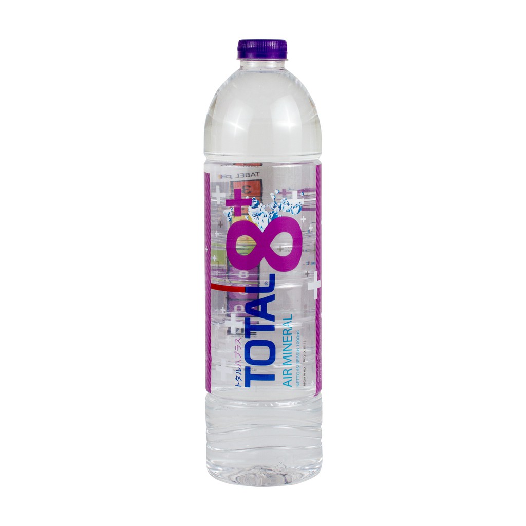 Jual Total 8+ Mineral Water 1000ml - Farmers Market | Shopee Indonesia