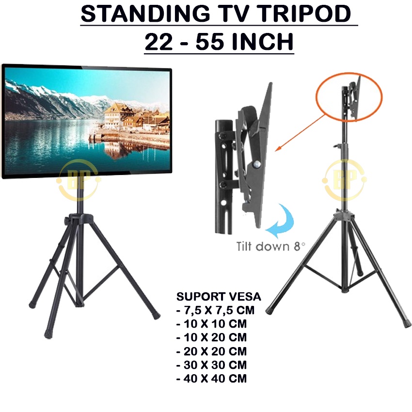 Jual Braket Breket Bracket Tv Standing Tripod 32 40 43 45 inchi ...