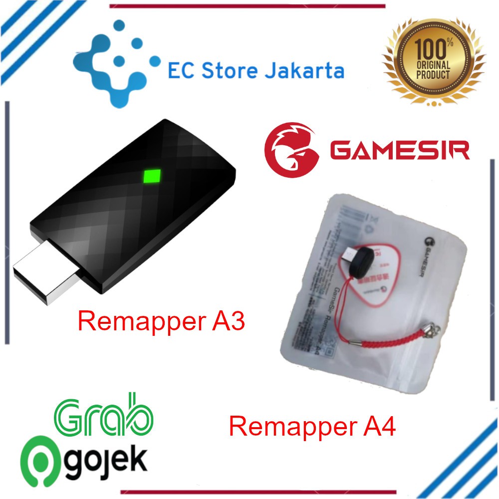 Jual GameSir Remapper A4 A3 For Gaming Controller Joystick Moba ...