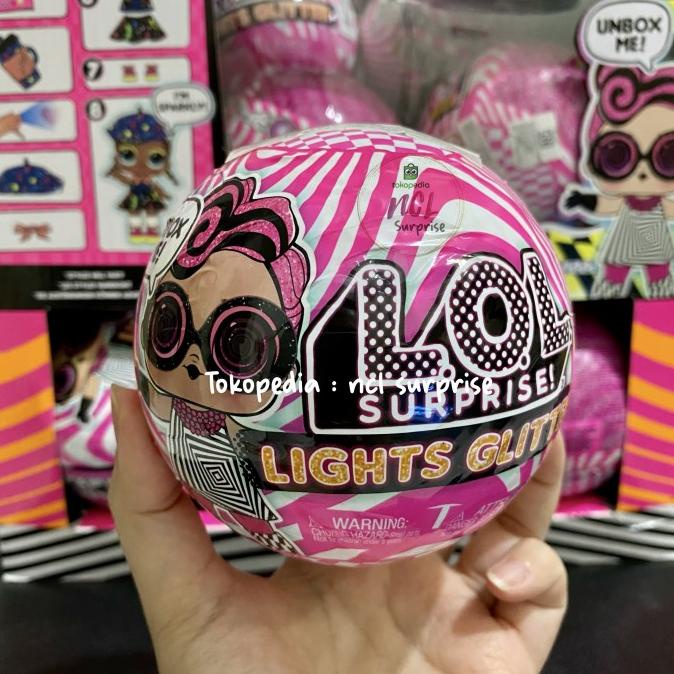 Jual LOL surprise Lights glitter Original | Shopee Indonesia