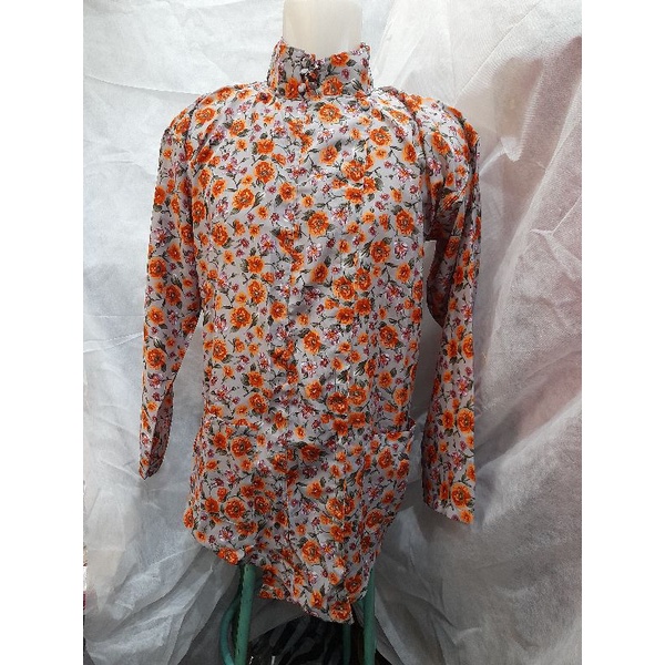 Jual surjan bunga abu2 | Shopee Indonesia