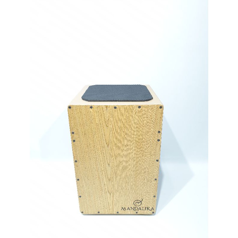 Jual Cajon Cahon Drum Portable Merk Makoa / Mandalika Warna Natural ...