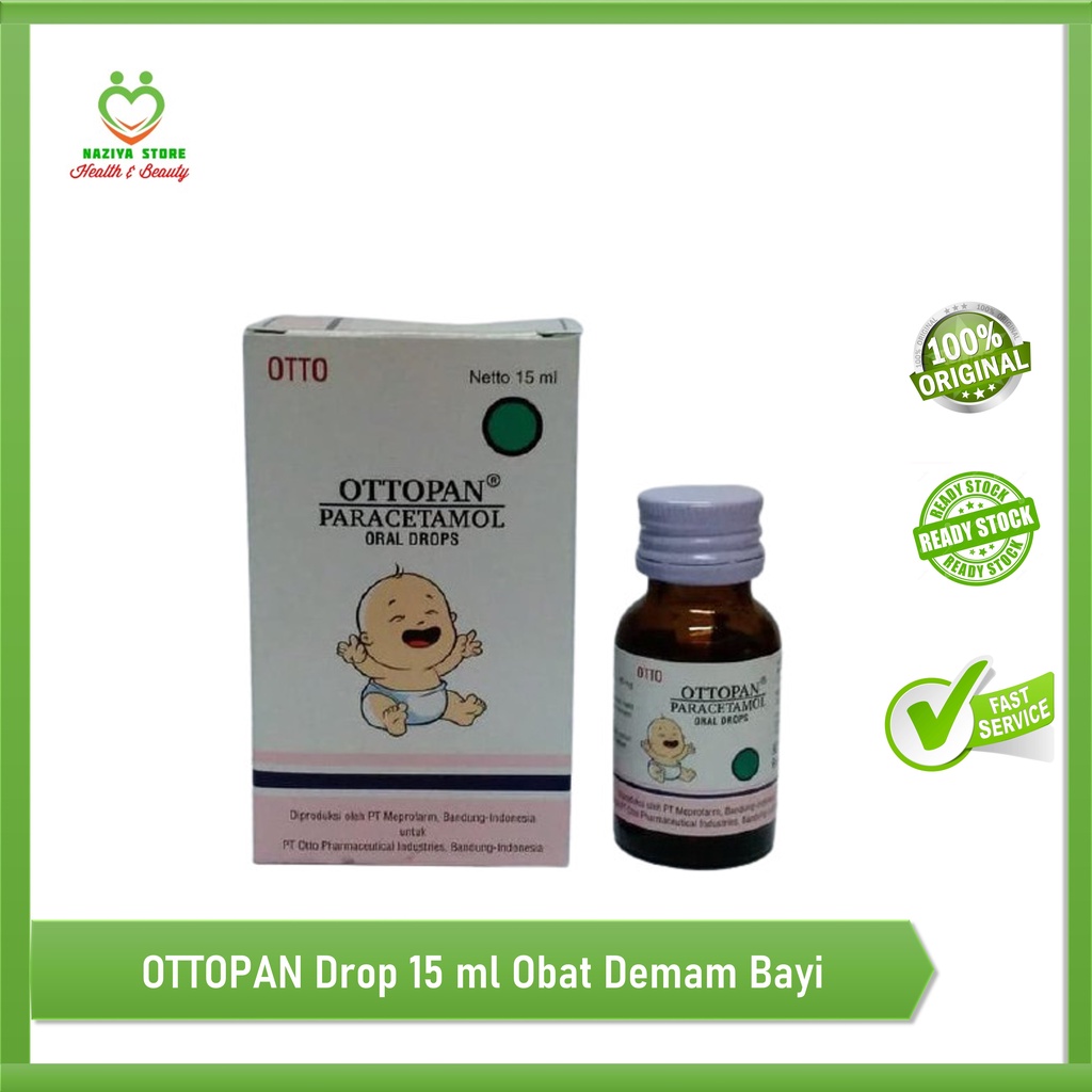 Jual OTTOPAN Drops 15 ml Paracetamol bayi -Meringankan Rasa Sakit pada ...