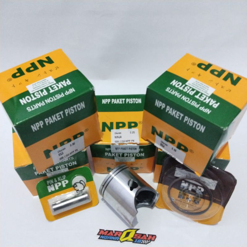 Jual PISTON NPP NINJA 2TAK R RR S SS OVERSIZE STD 25 50 100 150 200 | Shopee Indonesia