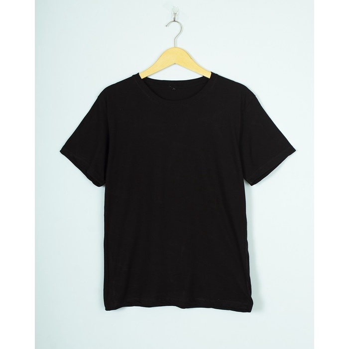 Jual Kaos Polos Premium Lengan Pendek Catton Combed 30S Pria Hitam ... Jual Kaos Polos Premium Lengan Pendek Catton Combed 30S Pria Hitam ...