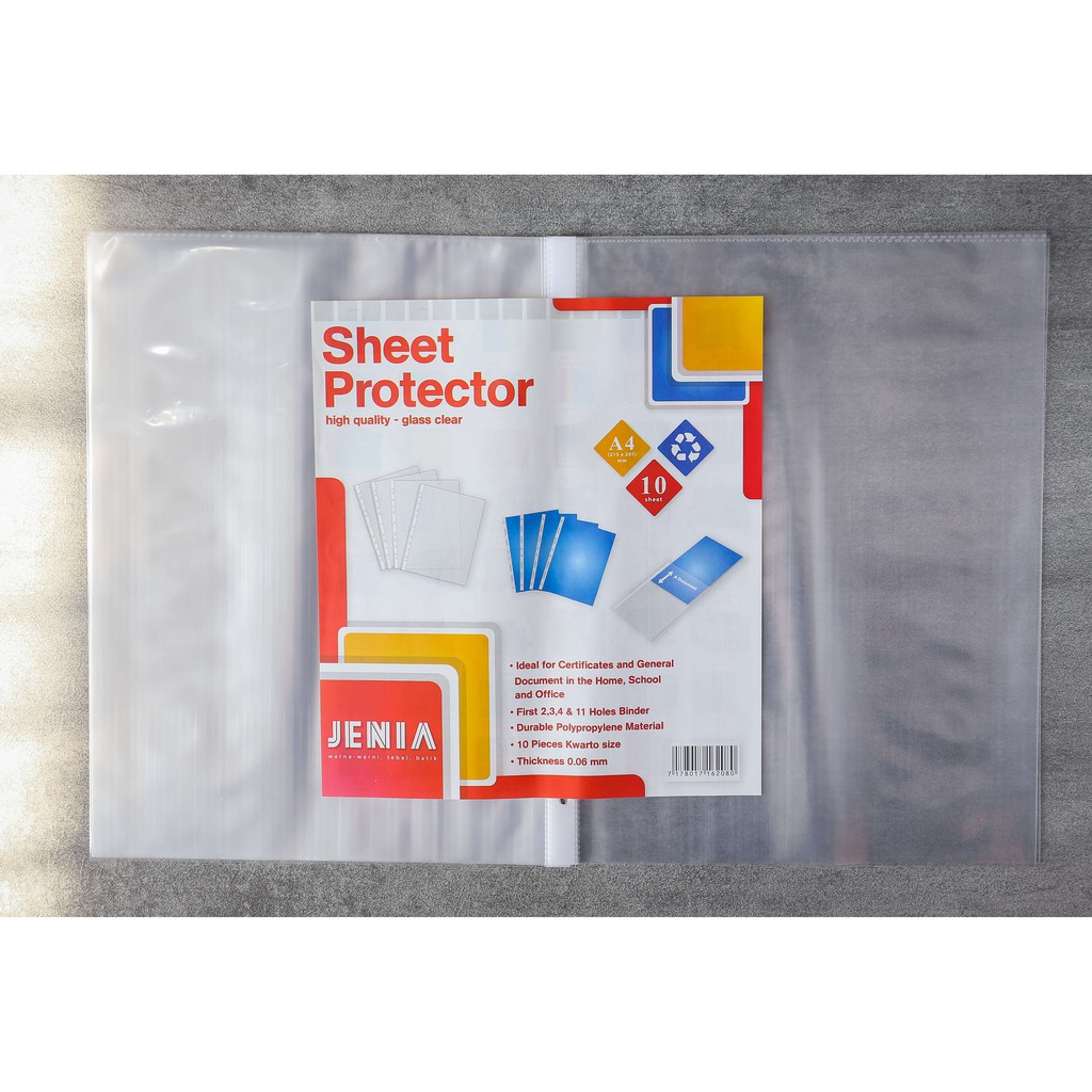 Jual Sheet Protector A4 isi 10 | Shopee Indonesia
