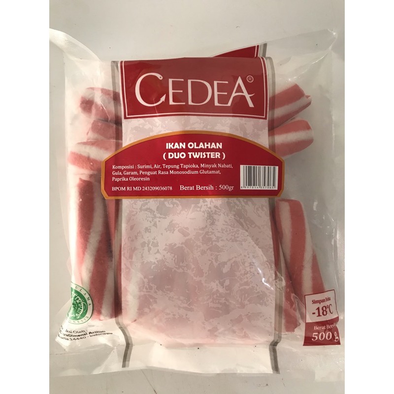 Jual Ikan Olahan ( Duo Twister ) 500 Gram CEDEA/baso ikan/bakso ikan ...