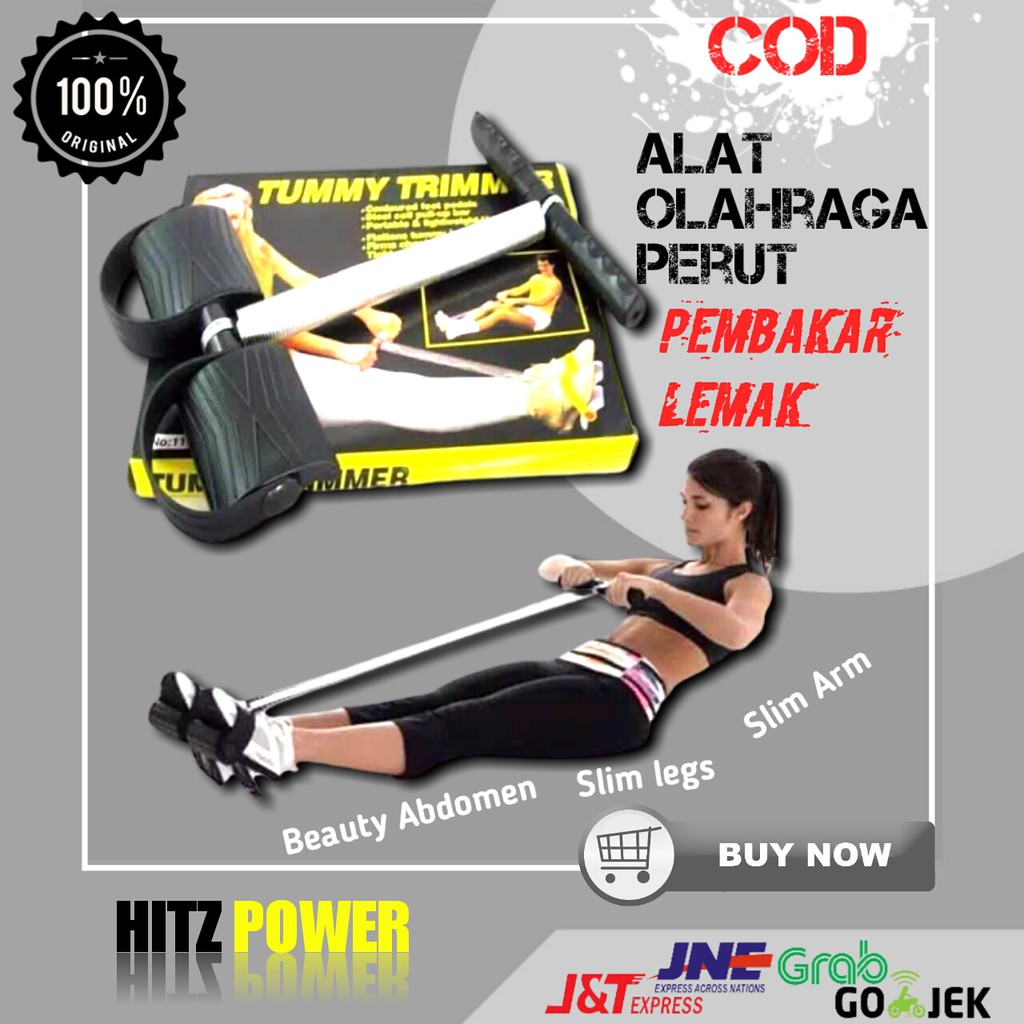 Jual ALAT OLAHRAGA PENGECIL PERUT TUMMY TRIMMER ALAT FITNESS GYM ...