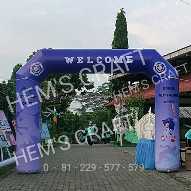 Jual Balon Gate 4x3 M | FLEXI - TERPAULIN - PARASUT - JERMAN | Gapura ...