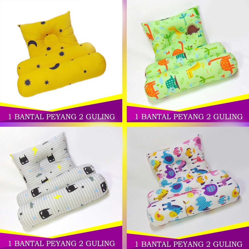 Jual New Bantal Bayi - Bantal Peyang dan Guling Bayi - PKG | Shopee ...