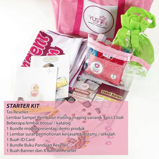 Jual Paket Starter Kit Reseller Yuspin (Lama) | Shopee Indonesia