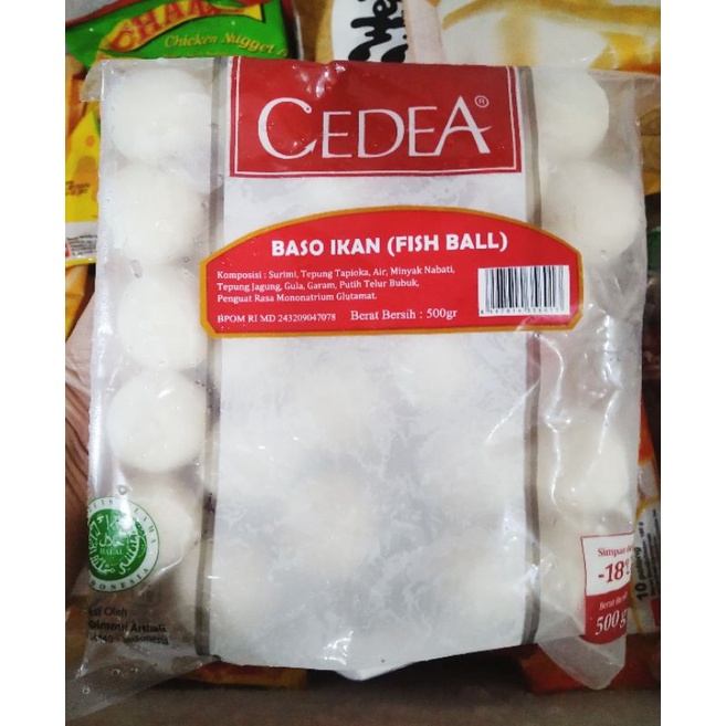 Jual Cedea baso ikan / fishball 500gr | Shopee Indonesia