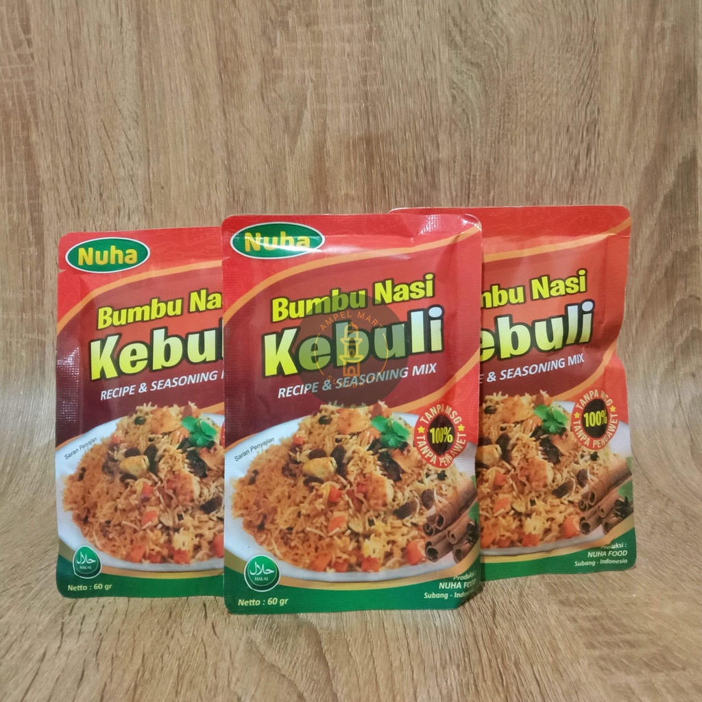 Jual Bumbu Nasi KEBULI Instant Bumbu Nasi Kabuli Sachet ORIGINAL 100% ...