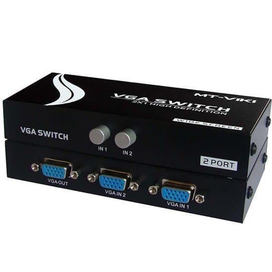 Jual VGA SWITCH 2 PORT / SWITCHER VGA (2 INPUT 1 OUTPUT) | Shopee Indonesia