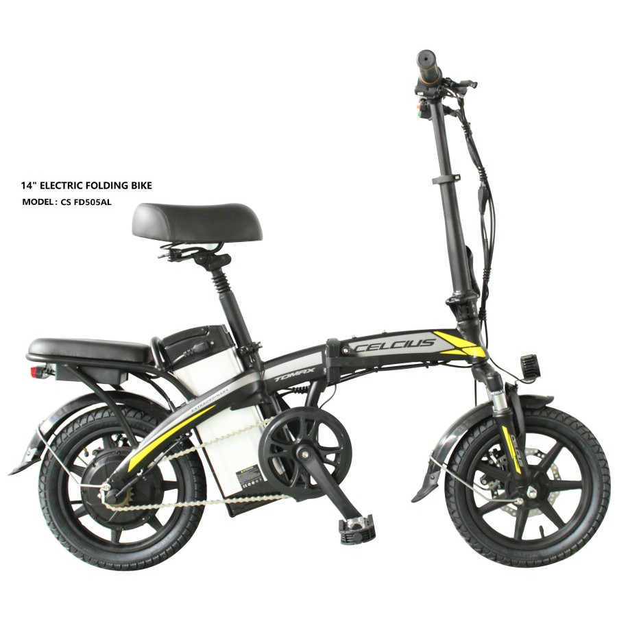Jual Sepeda Lipat Listrik Elektrik Celcius Tomax 14Inch ( E-Bike ...