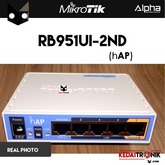 Jual Mikrotik Router RB951Ui-2nD HAP RB 951Ui 2nD RB951 | Shopee Indonesia