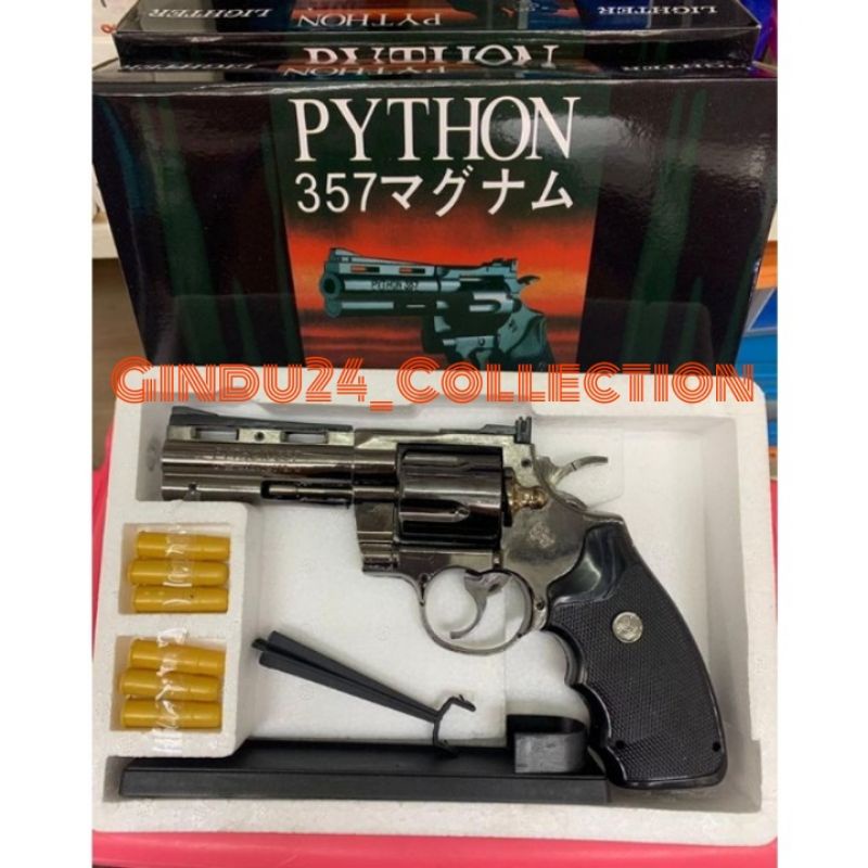 Jual (COD)-KOREK API PYTHON 357 Model PISTOL Bara Jet Las Python Colt ...