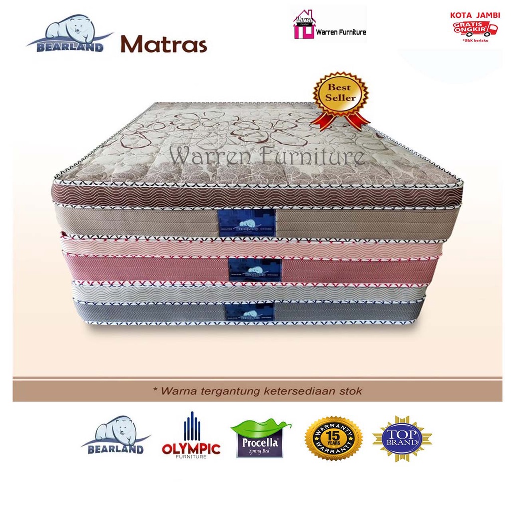 Jual Kasur Olympic Bearland LAPIS / Matras Olympic Bearland LAPIS ...
