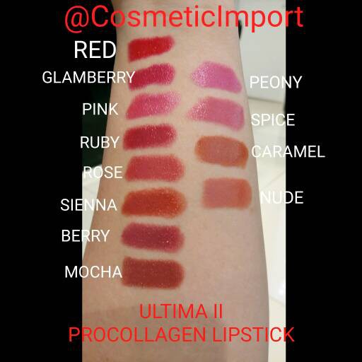 Jual Ultima II Procollagen Rouge Lipstick | Shopee Indonesia