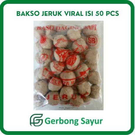 Jual Bakso Jeruk Viral isi 50 pcs | Shopee Indonesia