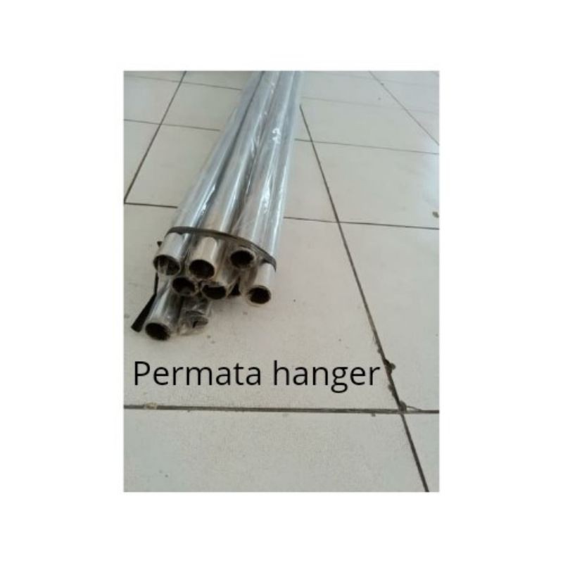 Jual pipa bulat 2.4m | gantungan baju display | Shopee Indonesia
