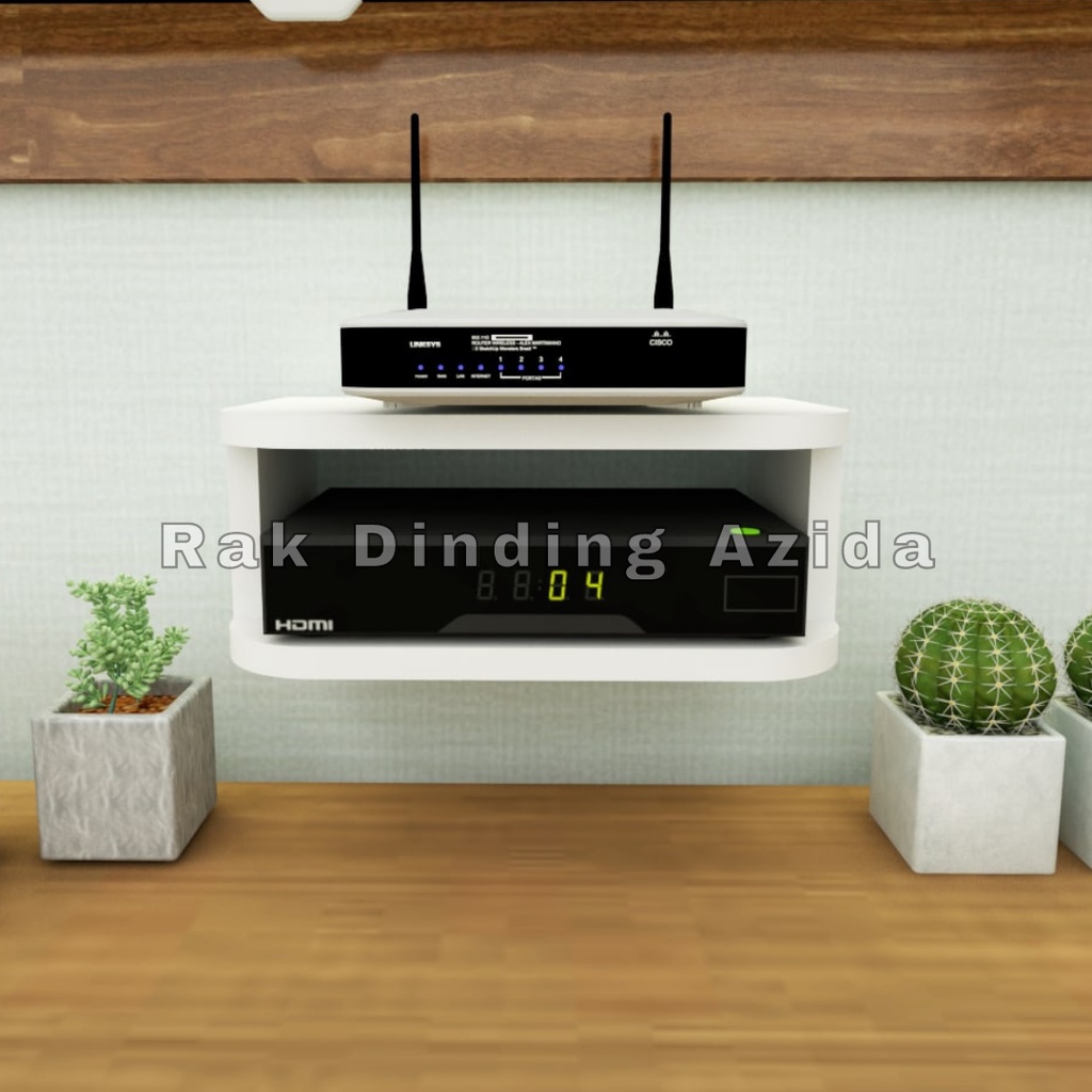 Jual Rak Gantung Set Top Box / DVD / Modem /Wifi / Router | Shopee ...