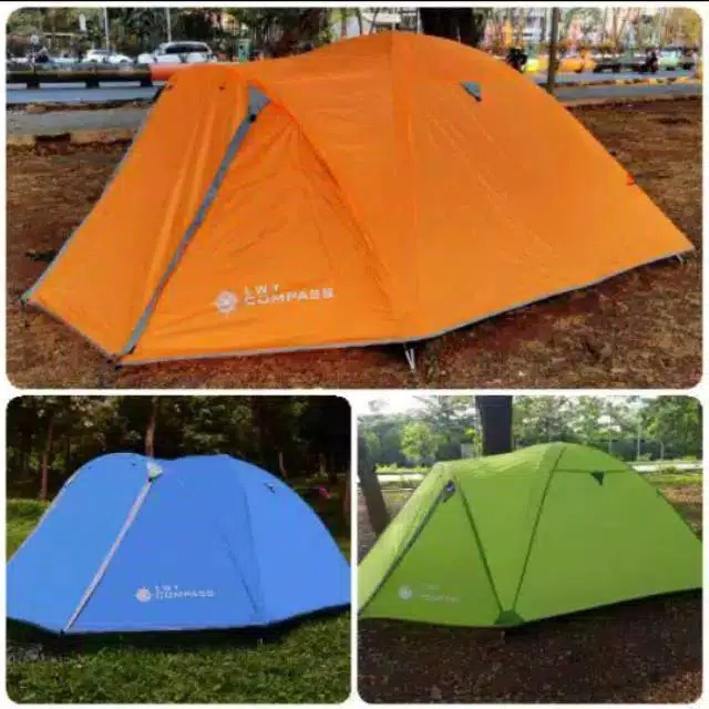 Jual Tenda compass 4p lwy frame fiber - Tenda Kemping gunung compass 4p ...