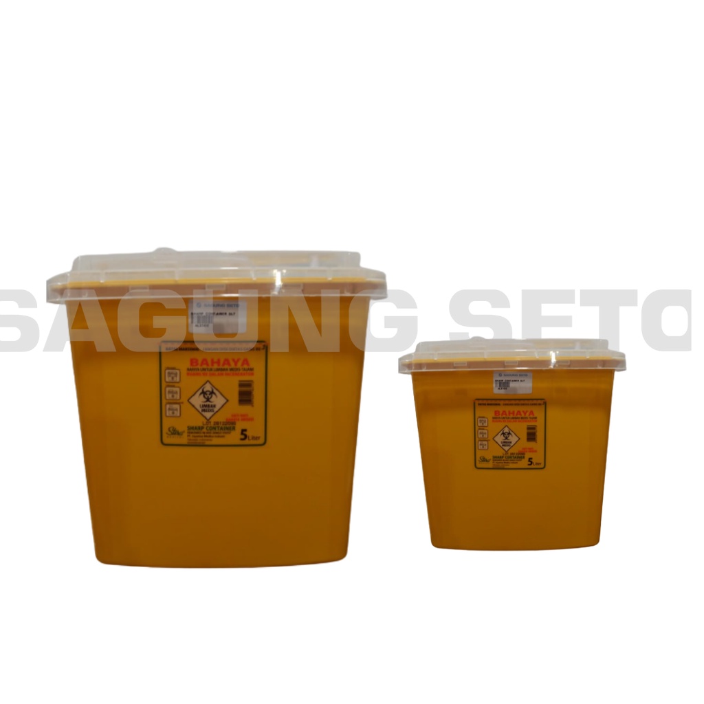 Jual SHARP CONTAINER 5 LITER UNTUK LIMBAH MEDIS | Shopee Indonesia