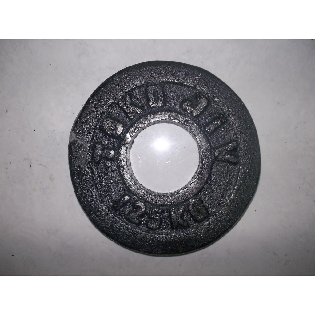 Jual murah, 5cm , 1,25 kg piringan / plate beban dumble/dumbbell ...