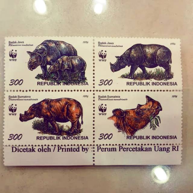 Jual Perangko Indonesia edisi WWF edisi binatang langka | Shopee Indonesia