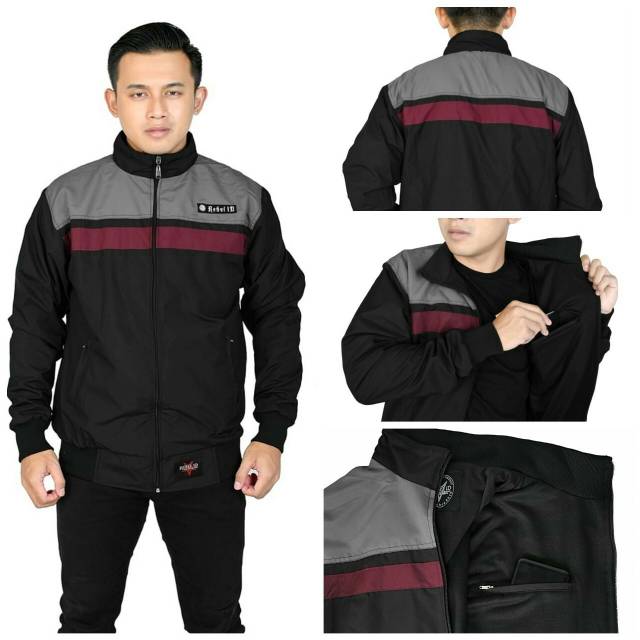 Jual JAKET PRIA REBEL ID | Shopee Indonesia