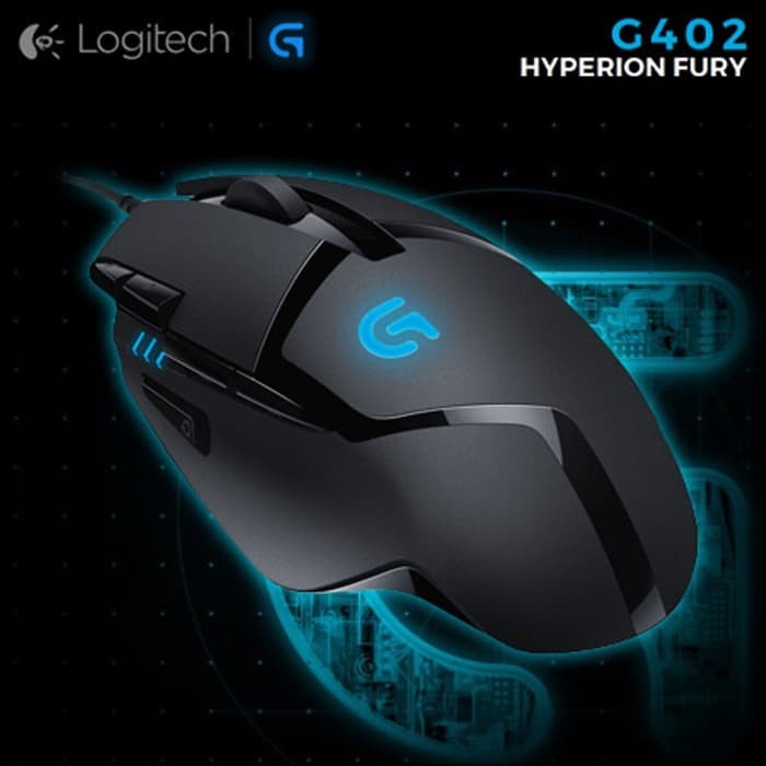 Jual Logitech G402 Hyperion Fury Ultra-Fast FPS Gaming Mouse | Shopee ...
