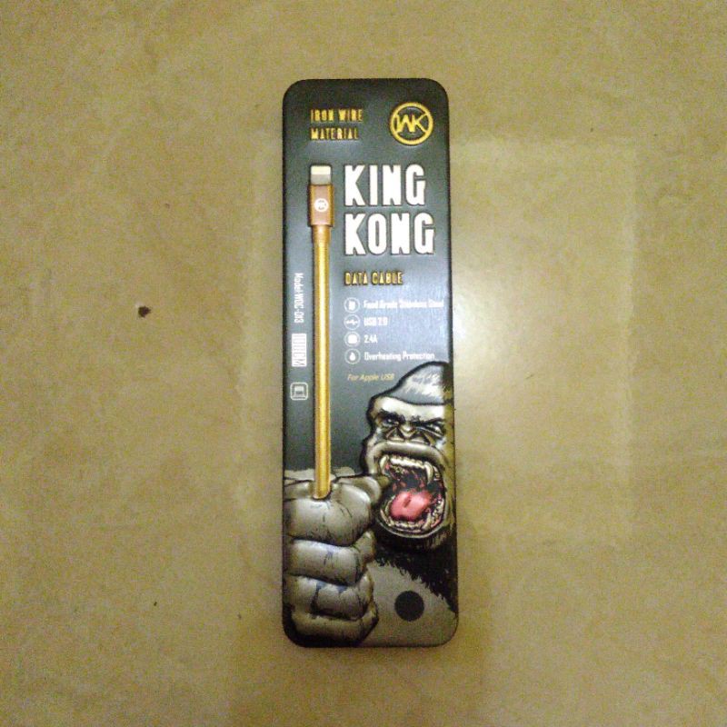 Jual KABEL DATA KING KONG FOR APPLE EDISI SALAH BELI WDC-013 100 CM ...