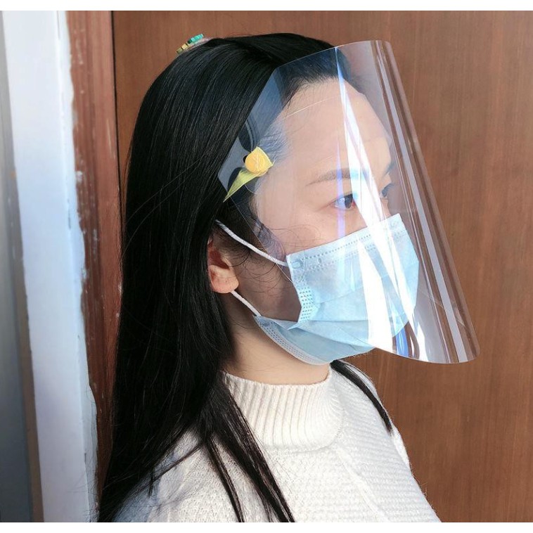 Jual Face Shield / Pelindung Plastik Muka / APD PVC Tebal 0,14mm (Roll ...