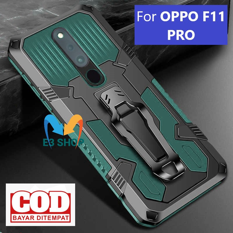 Jual CASE HP OPPO F11 PRO CASING STANDING BACK KLIP HARD CASE NEW COVER ...