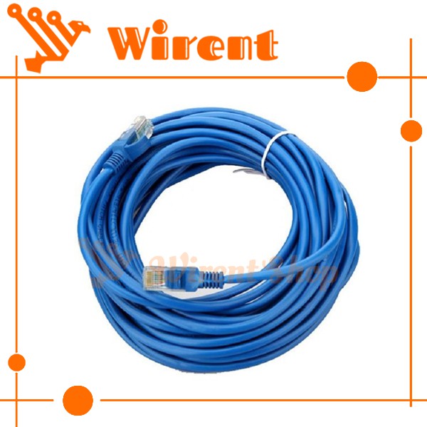 Jual Kabel AMP / Commscope UTP Cat 6 Cable 50 meter siap pakai | Shopee ...