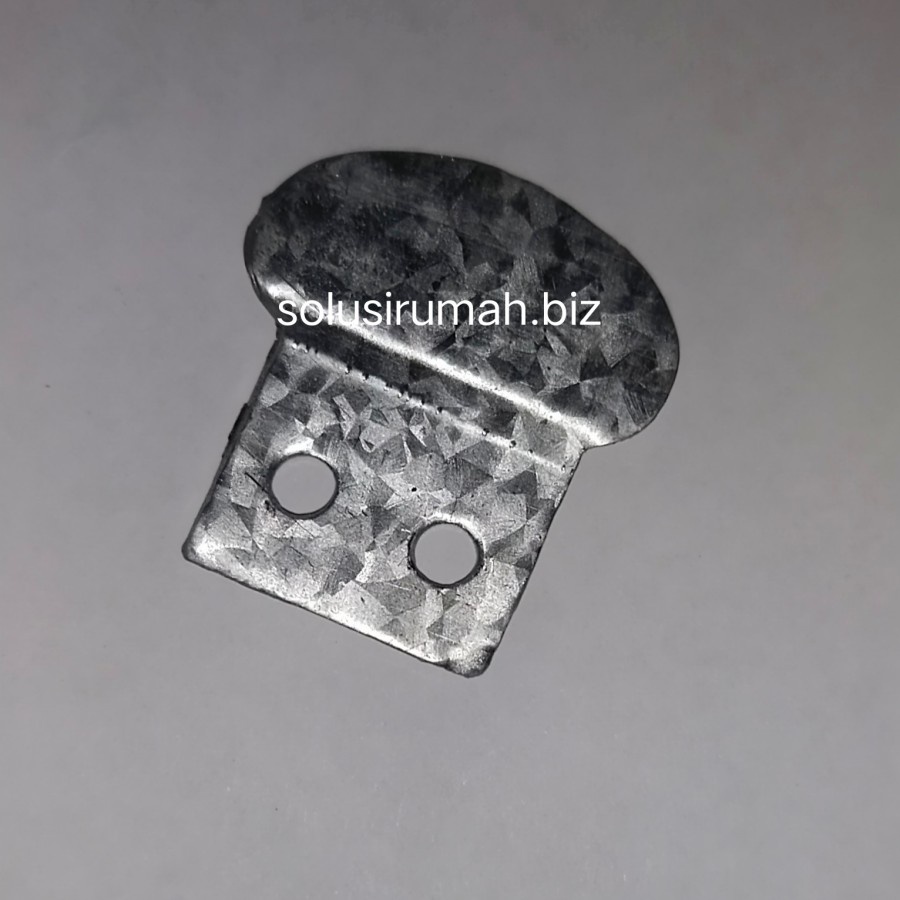 Jual per10 biji Klem kaca model z klem clem clamp ke tembok vertikal ...