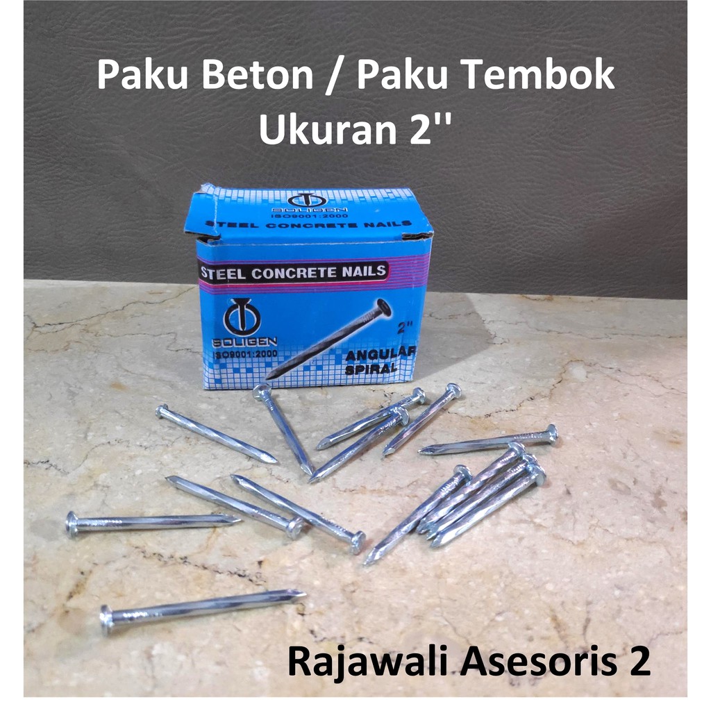 Jual Paku Beton / Paku Tembok Ukuran 2'' | Shopee Indonesia