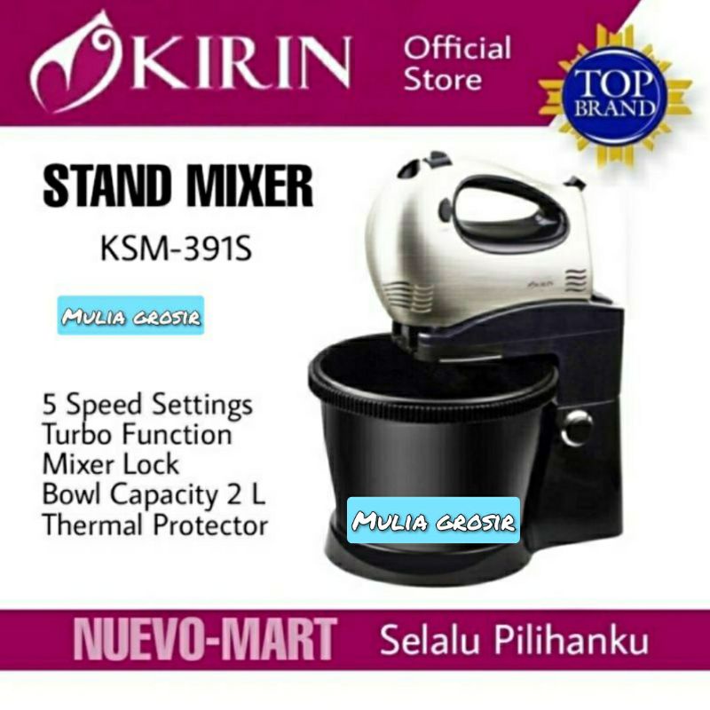 Jual Stand Mixer Kirin KSM 391S | Shopee Indonesia