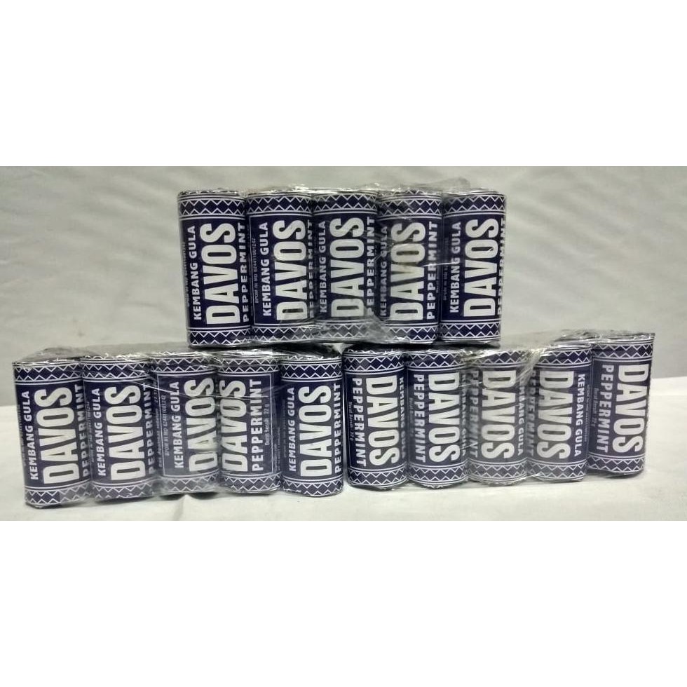 Jual Oleh Oleh Khas Solo Permen Davos Pack ( Isi 10 Roll) / permen ...