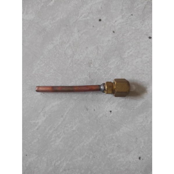 Jual Nut Nepel 1/4 / Nat Nepel AC 1/4 / Sambungan Nepel AC Kuningan 1/4 ...