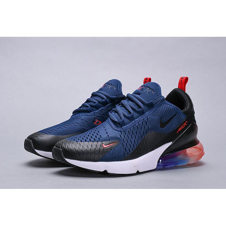 Jual Men & Ladies Nike Air Max 270 Be True Navy Blue Rainbow High ...